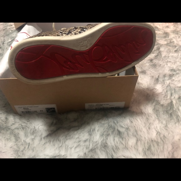 Christian Louboutin | Shoes | Python Mens Christian Louboutin Sneaker ...
